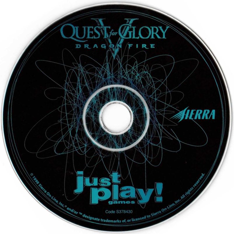 Quest for Glory V: Dragon Fire cover or packaging material - MobyGames