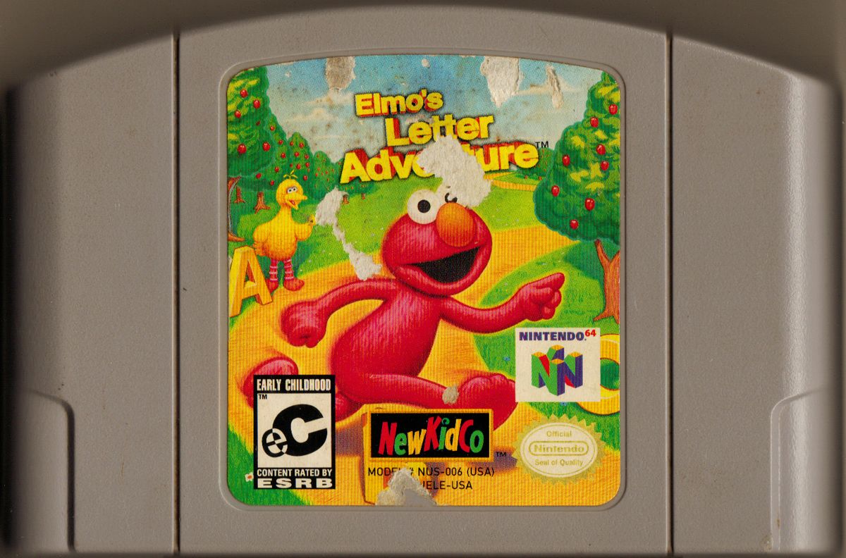 Sesame Street: Elmo's Letter Adventure cover or packaging material ...