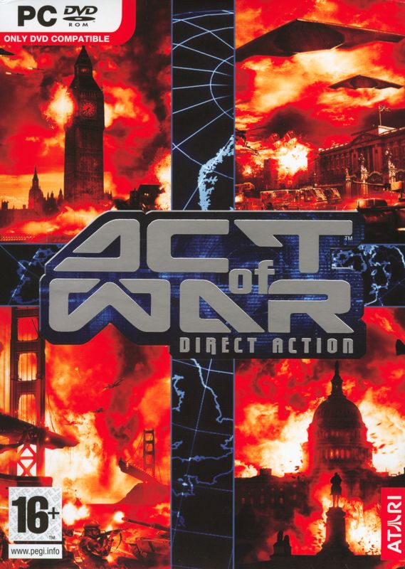 Act of War: Direct Action cover or packaging material - MobyGames