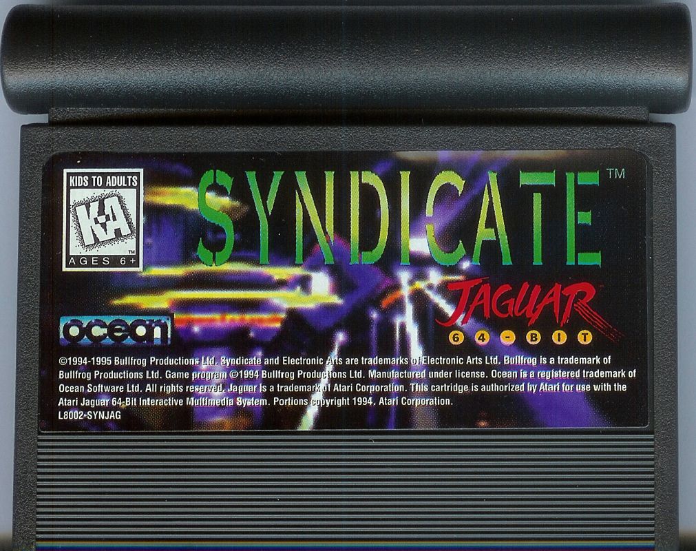 Syndicate cover or packaging material - MobyGames