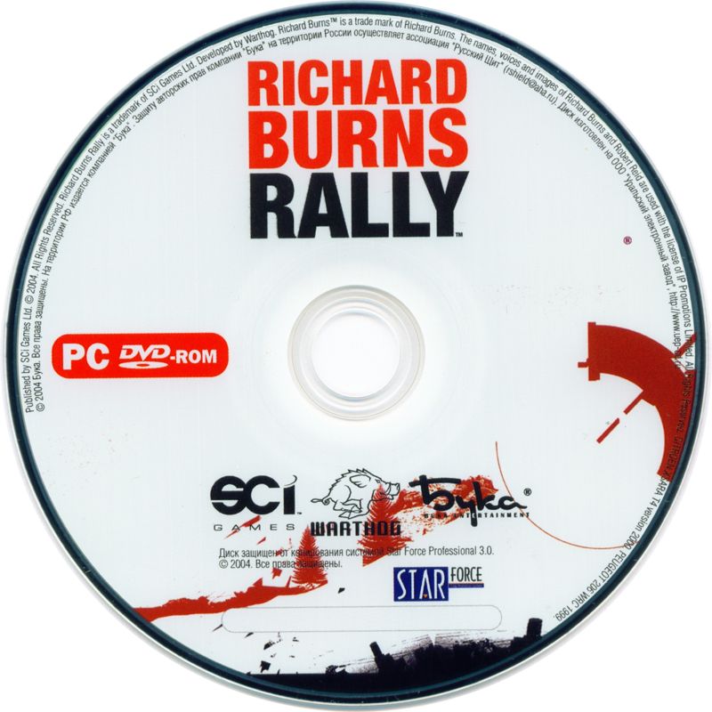 Richard Burns Rally cover or packaging material - MobyGames
