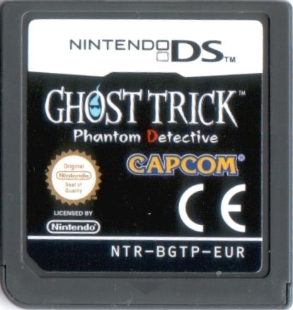 Ghost Trick: Phantom Detective cover or packaging material - MobyGames