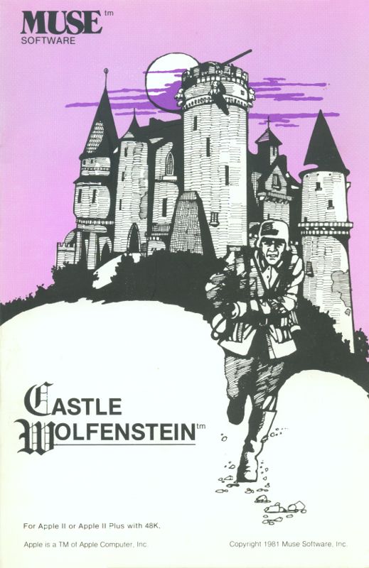 Castle Wolfenstein cover or packaging material - MobyGames