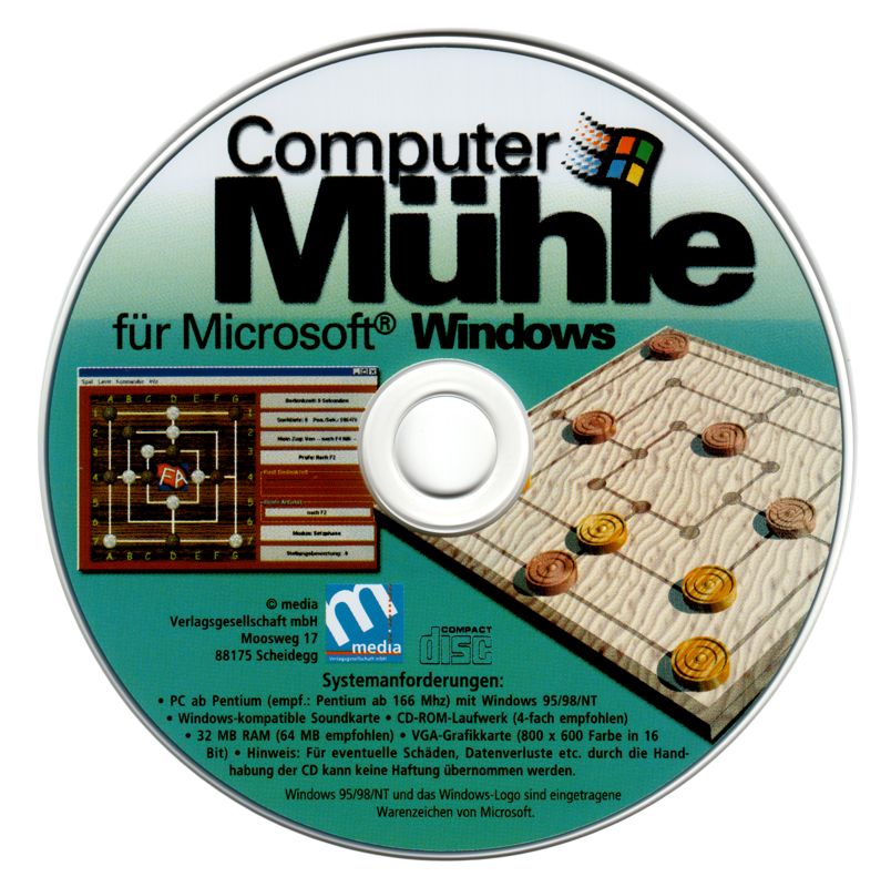 Computer Mühle cover or packaging material - MobyGames