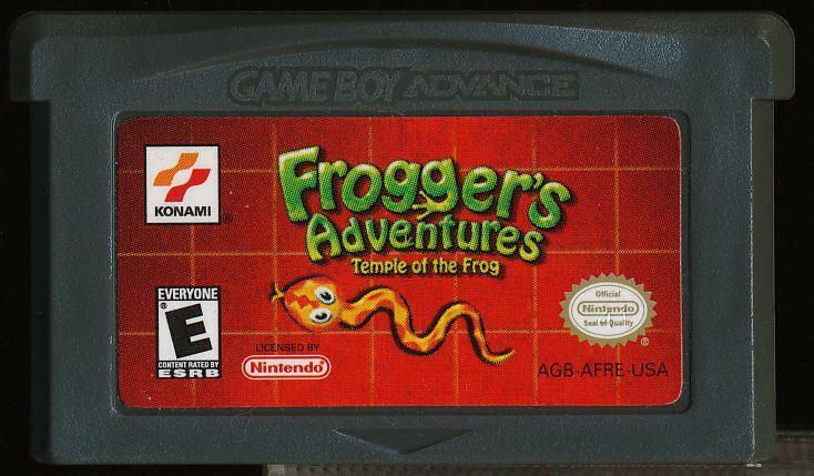 Frogger's Adventures: Temple of the Frog cover or packaging material ...