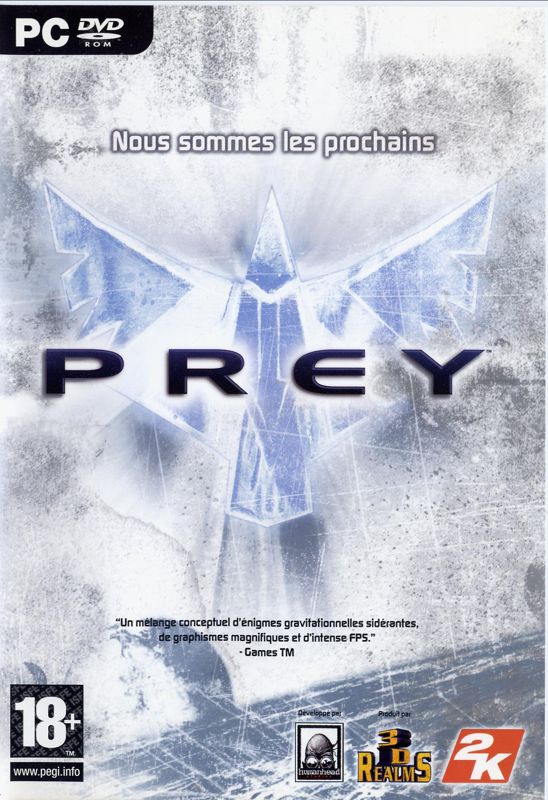 Prey cover or packaging material - MobyGames