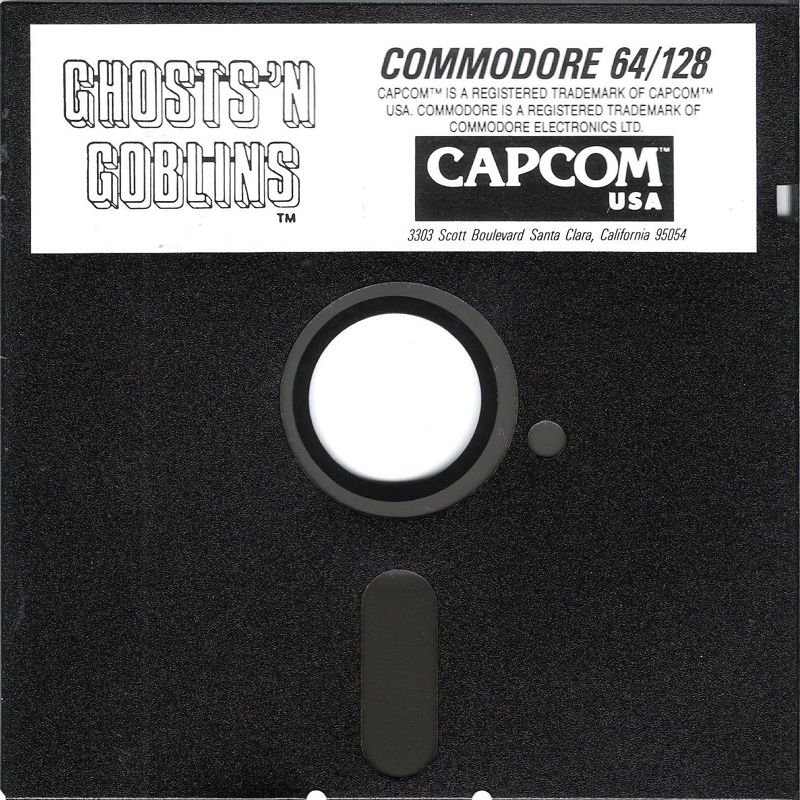 Ghosts 'N Goblins cover or packaging material - MobyGames