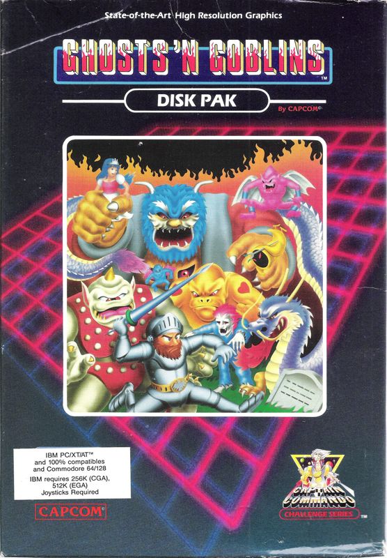 Ghosts 'N Goblins cover or packaging material - MobyGames