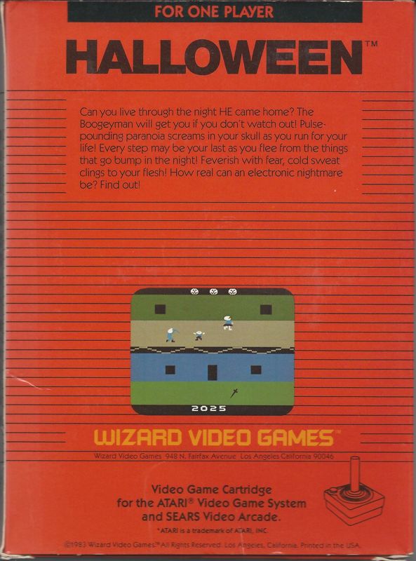 Halloween cover or packaging material - MobyGames