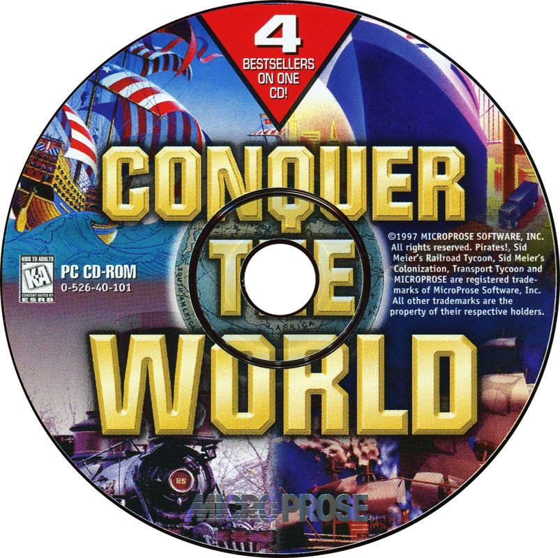 Conquer the World cover or packaging material - MobyGames