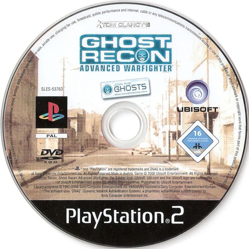 Tom Clancy's Ghost Recon: Advanced Warfighter cover or packaging ...