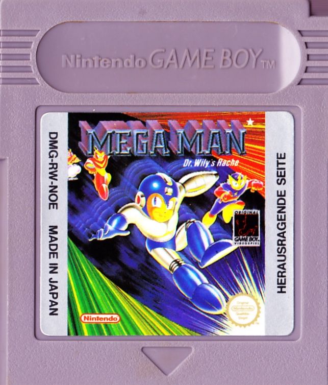 Mega Man: Dr. Wily's Revenge cover or packaging material - MobyGames