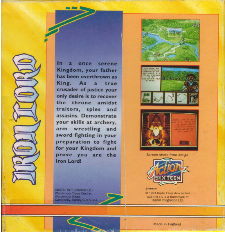 Iron Lord cover or packaging material - MobyGames