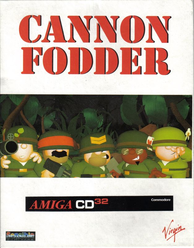 Cannon Fodder cover or packaging material - MobyGames