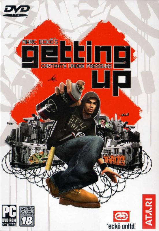 Marc Ecko's Getting Up: Contents Under Pressure cover or packaging ...