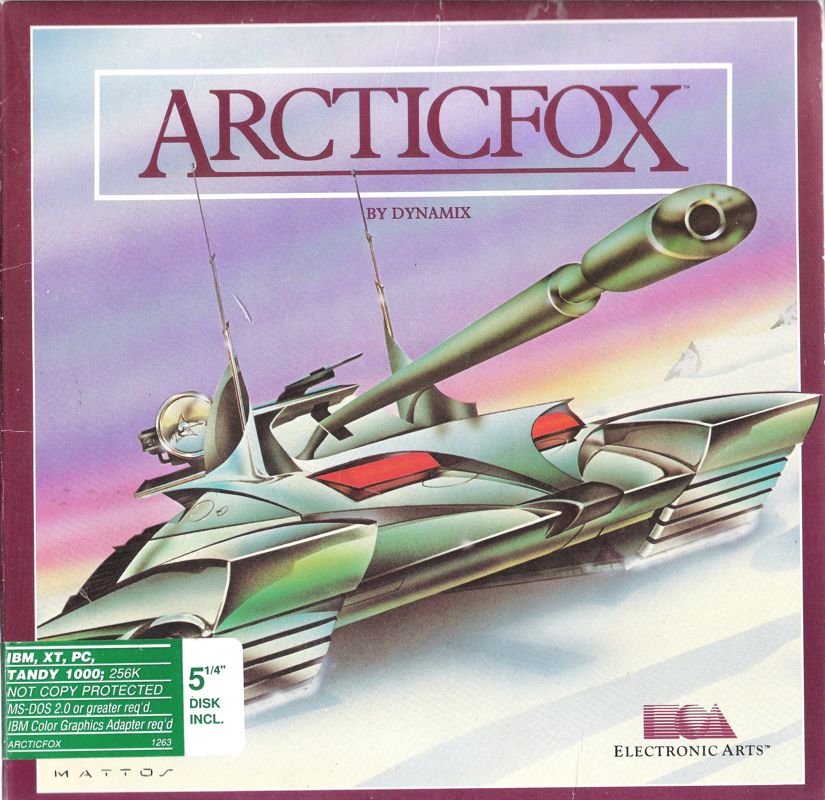 Arcticfox cover or packaging material - MobyGames