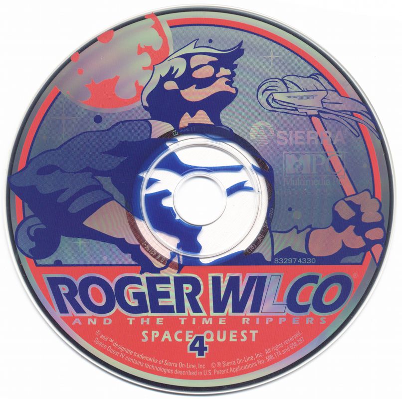 Space Quest IV: Roger Wilco and the Time Rippers cover or packaging ...