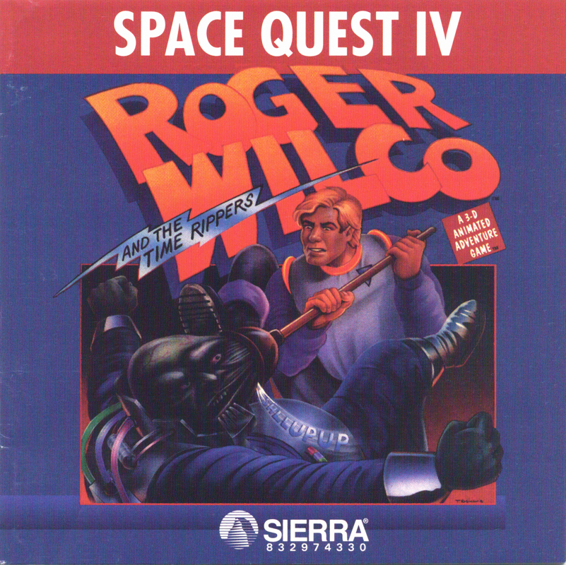 Space Quest IV: Roger Wilco and the Time Rippers cover or packaging ...