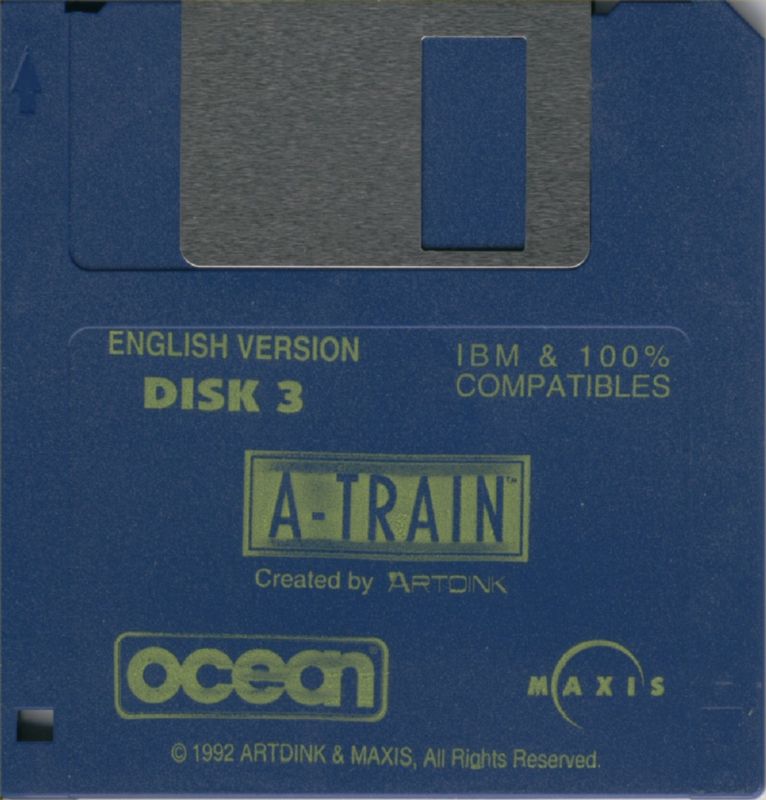 A-Train cover or packaging material - MobyGames