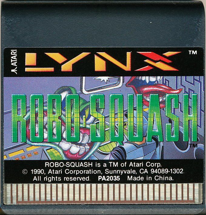 Robo-Squash cover or packaging material - MobyGames