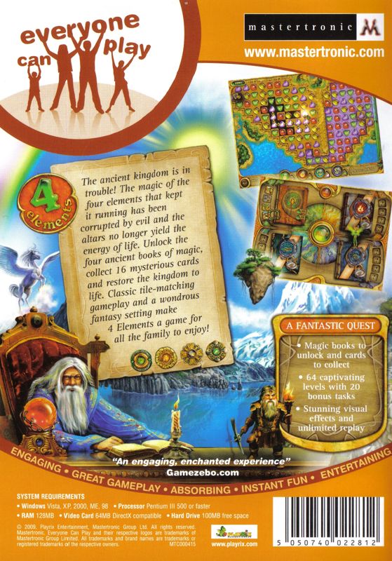 4 Elements cover or packaging material - MobyGames