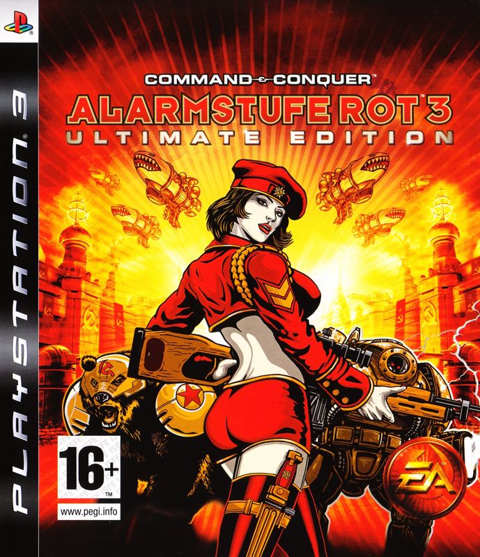 Command & Conquer: Red Alert 3 - Ultimate Edition cover or packaging material - MobyGames