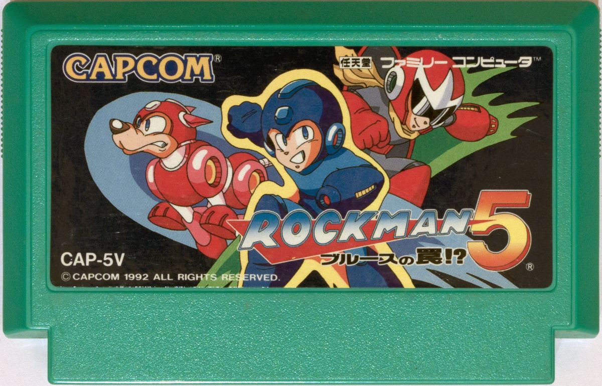 Mega Man 5 cover or packaging material - MobyGames