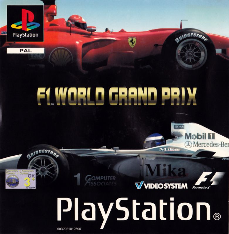 F1 World Grand Prix cover or packaging material - MobyGames