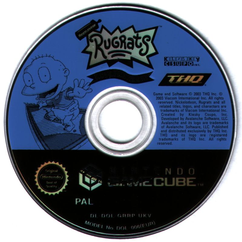 Rugrats: Royal Ransom cover or packaging material - MobyGames