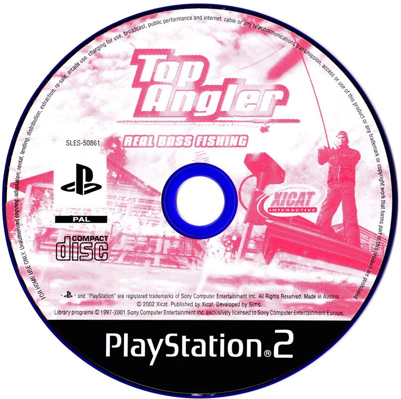 Top Angler cover or packaging material - MobyGames