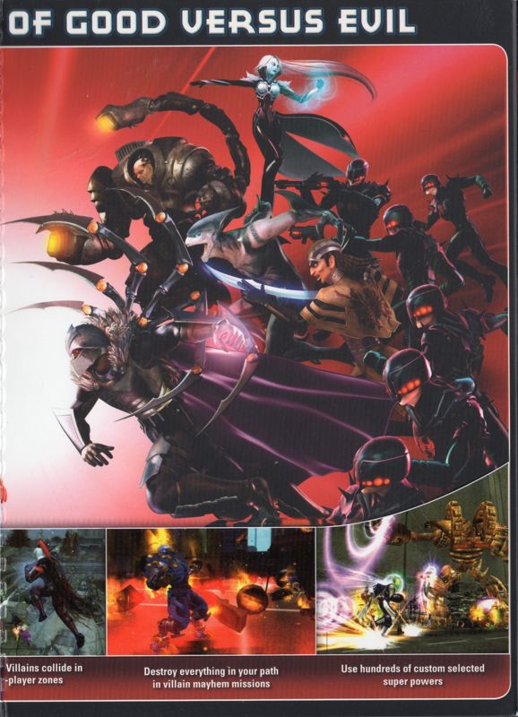 City of Heroes: Good Versus Evil Edition cover or packaging material - MobyGames