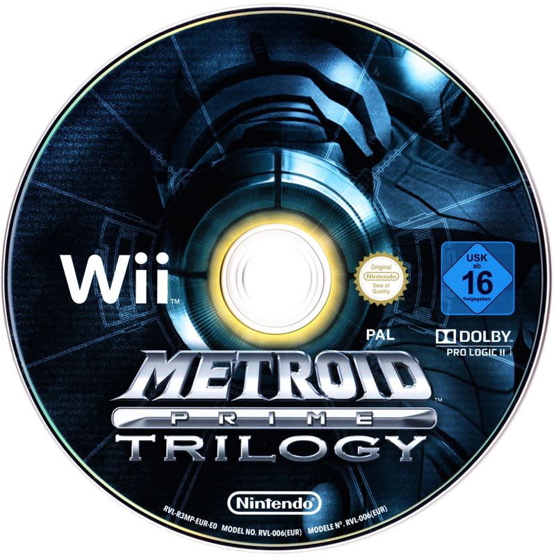 Metroid Prime Trilogy cover or packaging material - MobyGames
