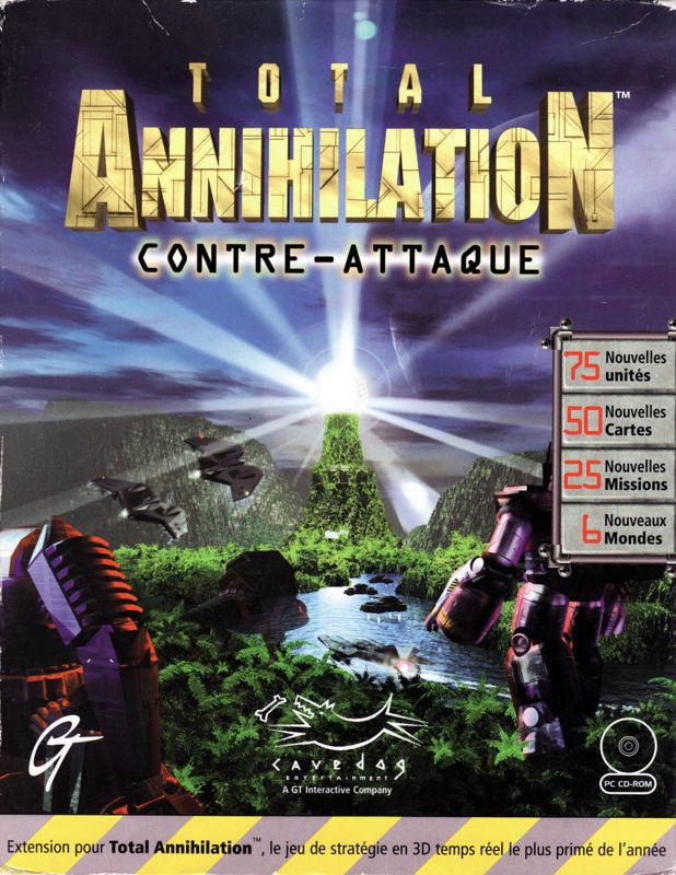 Total Annihilation: The Core Contingency cover or packaging material ...