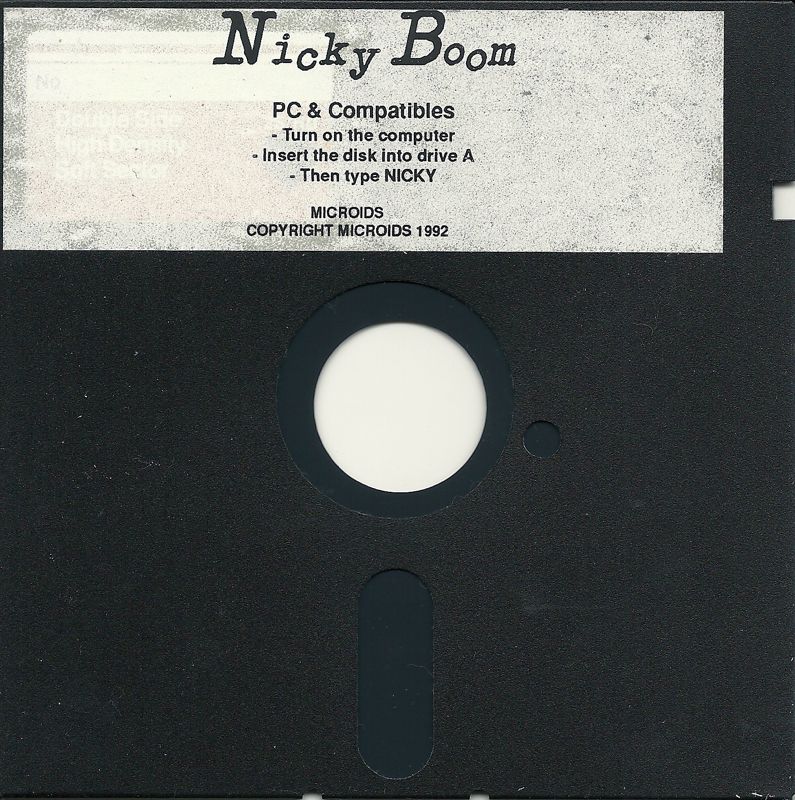 Nicky Boom cover or packaging material - MobyGames