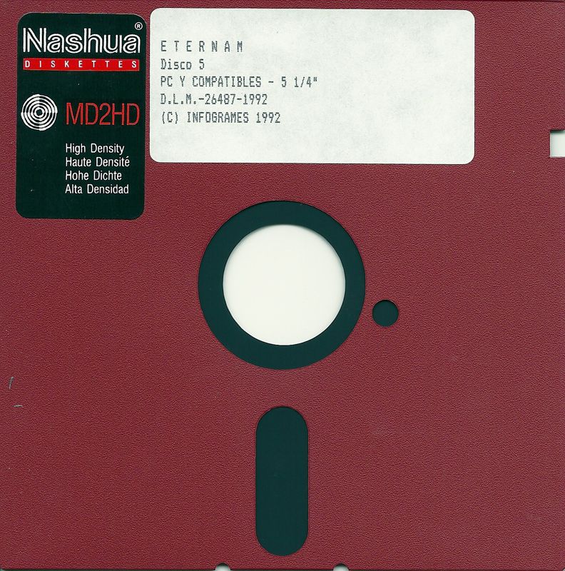 Eternam cover or packaging material - MobyGames