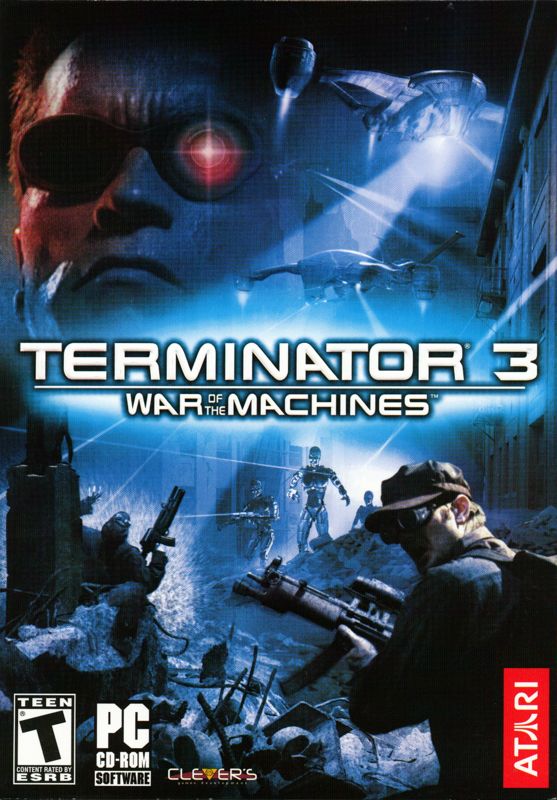 Terminator 3: War of the Machines cover or packaging material - MobyGames