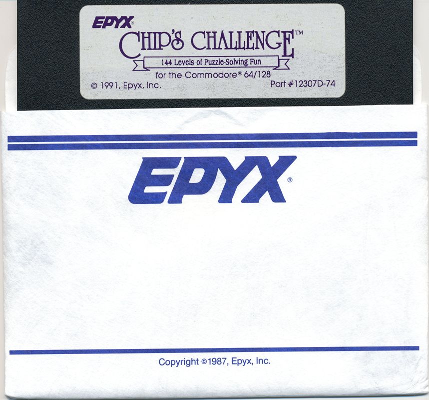 Chip's Challenge cover or packaging material - MobyGames