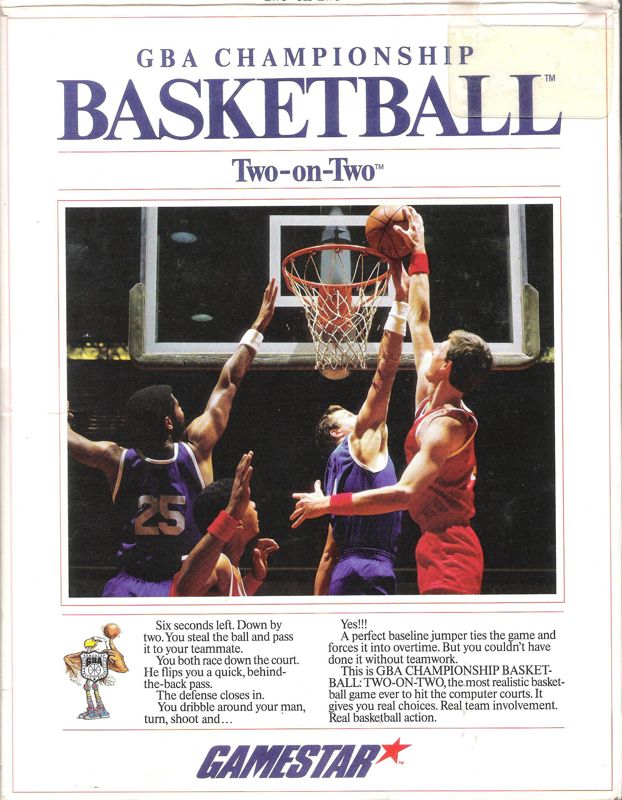 GBA Championship Basketball: Two-on-Two cover or packaging material ...