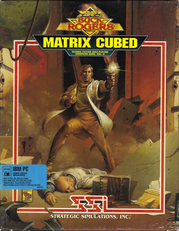 Buck Rogers: Matrix Cubed box covers - MobyGames