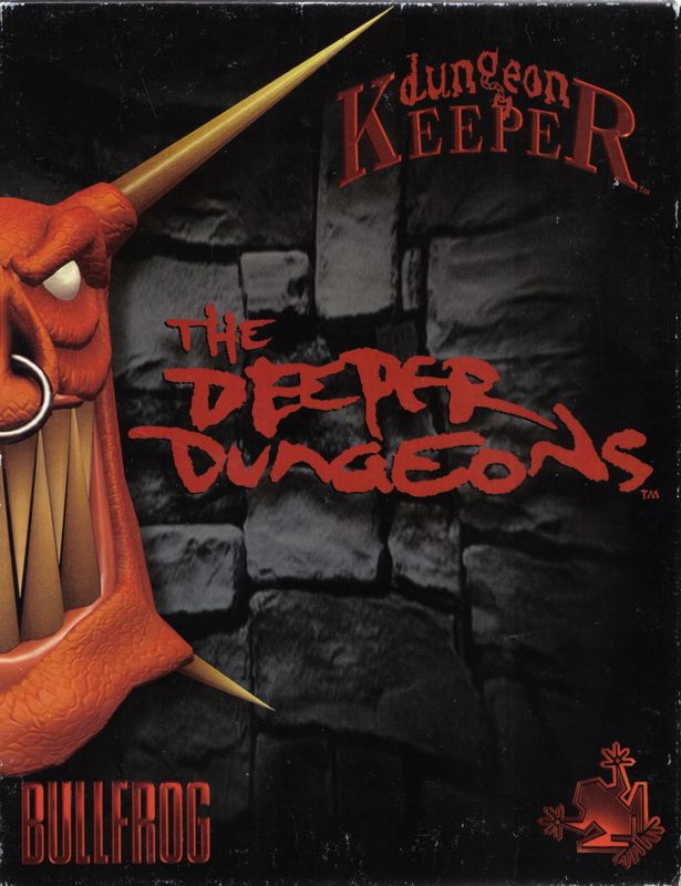 Dungeon Keeper: The Deeper Dungeons cover or packaging material - MobyGames