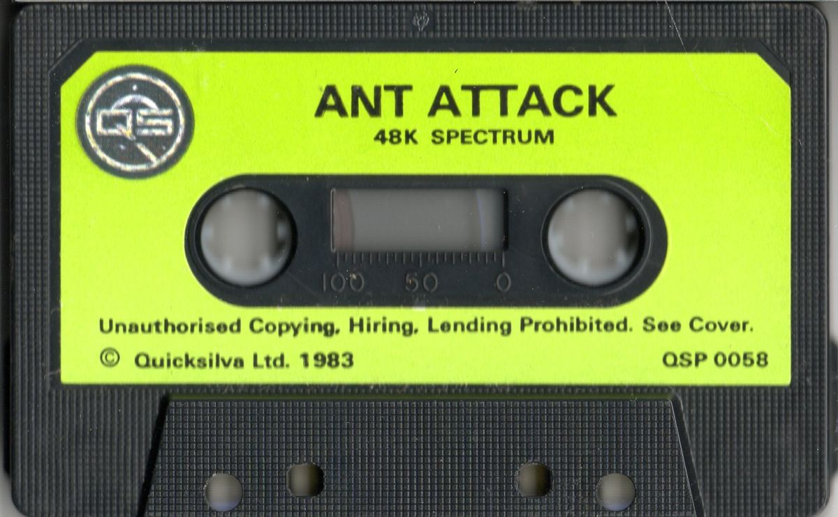 Ant Attack cover or packaging material - MobyGames