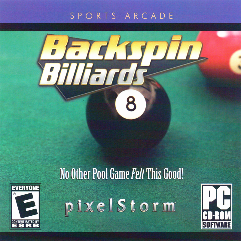 Backspin Billiards cover or packaging material - MobyGames