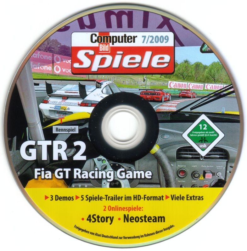 GTR 2: FIA GT Racing Game cover or packaging material - MobyGames