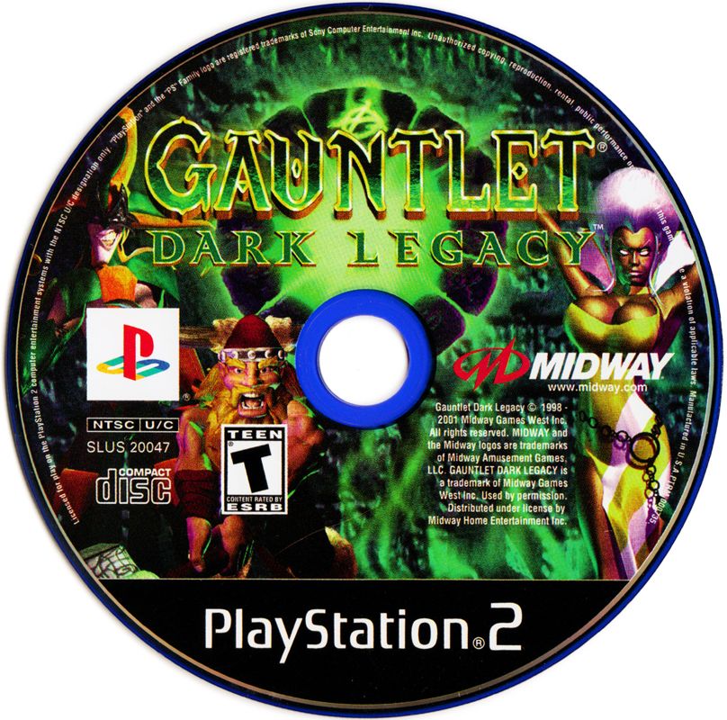 Gauntlet: Dark Legacy cover or packaging material - MobyGames