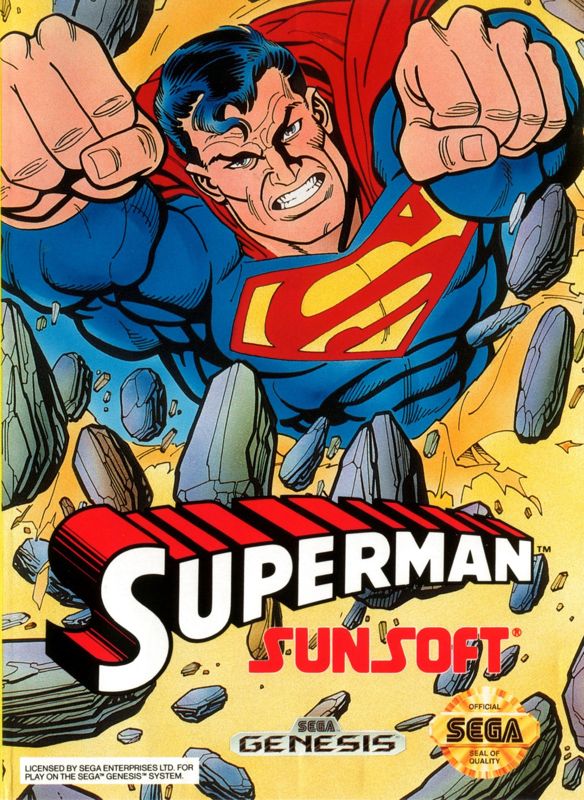 Superman box covers - MobyGames