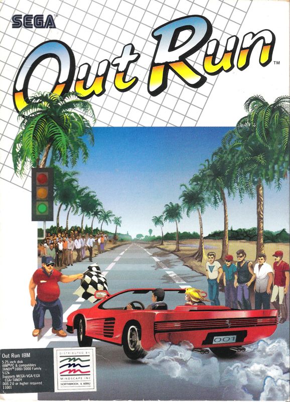 OutRun cover or packaging material - MobyGames