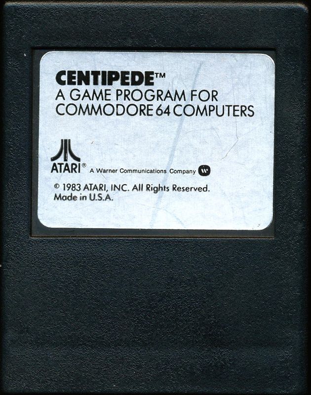 Centipede cover or packaging material - MobyGames