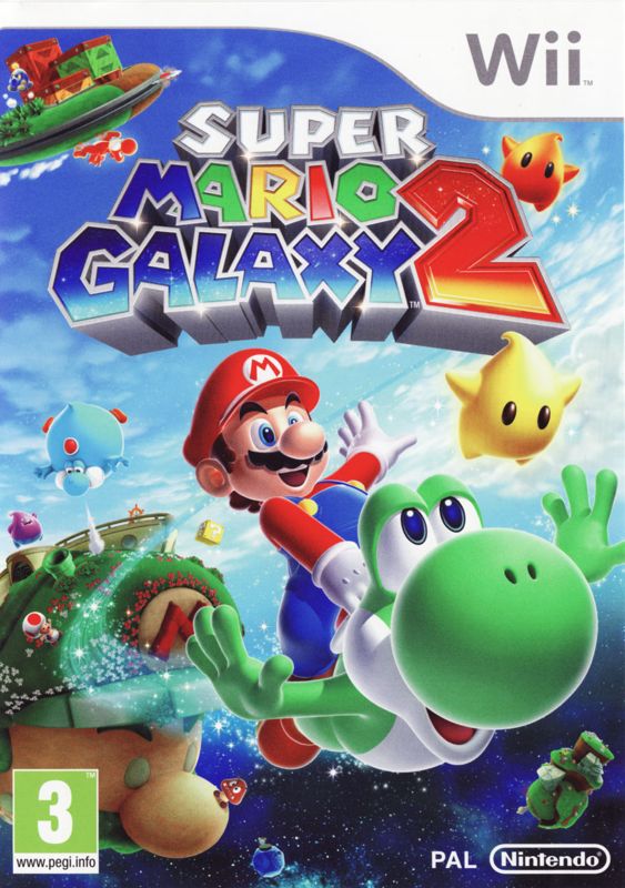 Super Mario Galaxy 2 cover or packaging material - MobyGames