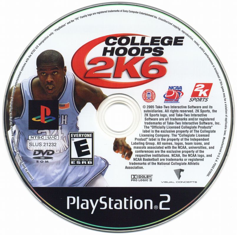 College Hoops 2K6 cover or packaging material - MobyGames