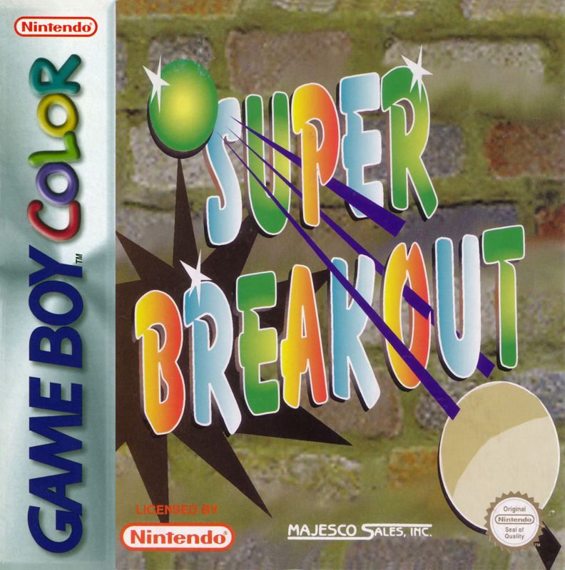 Super Breakout credits (Game Boy Color, 1999) - MobyGames